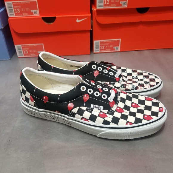 Vans | Shoes | Vans X It House Of Terror Pennywise Horror Movie Mens ...